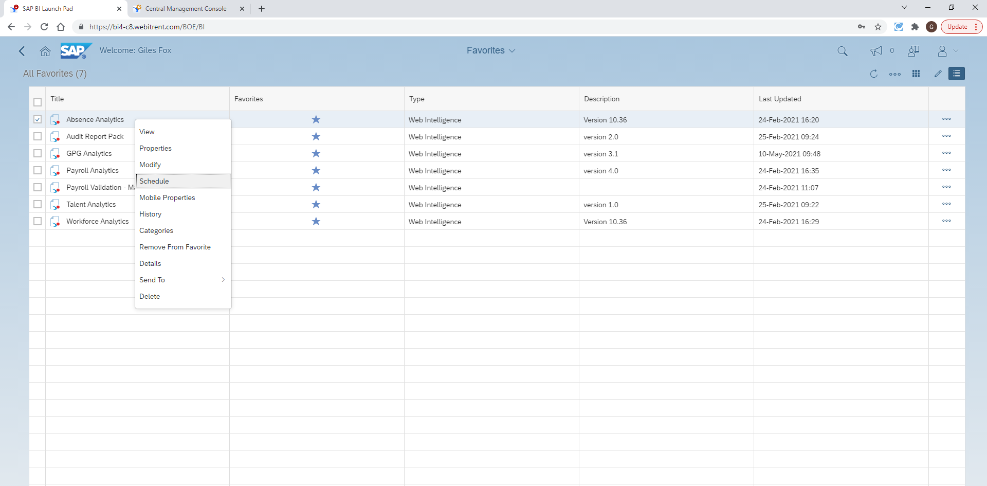 Getting the most out of BusinessObjects for iTrent | MHR